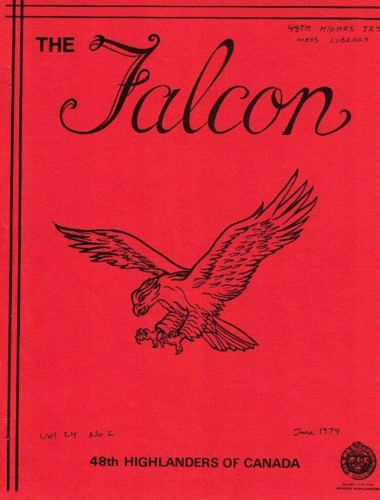 The Falcon Vol 24 No 2 June 1974 - 48th Highlanders Museum Online