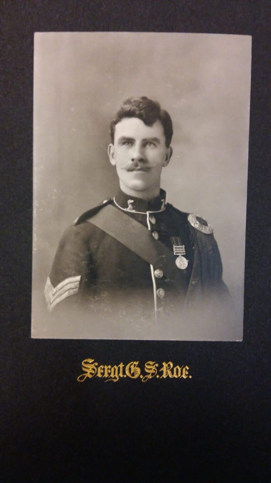 Sgt. G. S. Roe - Portrait - 1906 - 48th Highlanders Museum Online